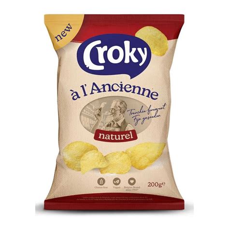 Croky Natural Chips 200 Gr