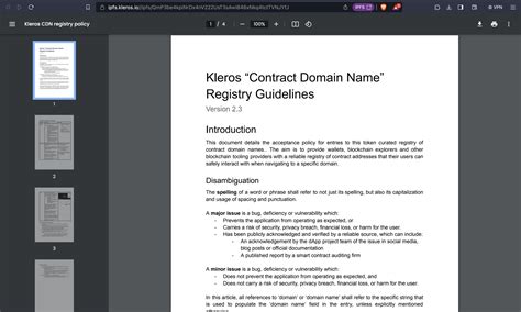 How To Submitting To The Security Metadata Registries On Kleros Curate