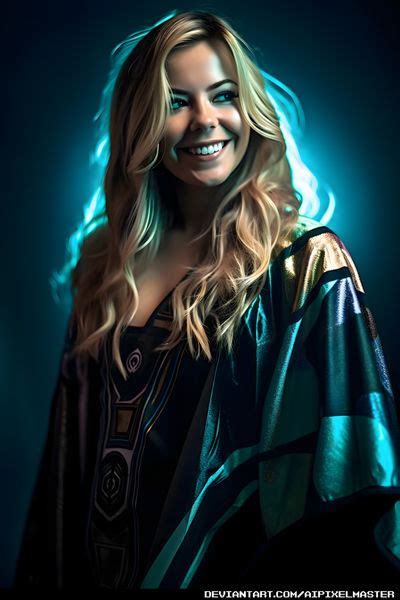 Beautiful Smiling Blonde Pinup Babe By Aipixelmaster On Deviantart