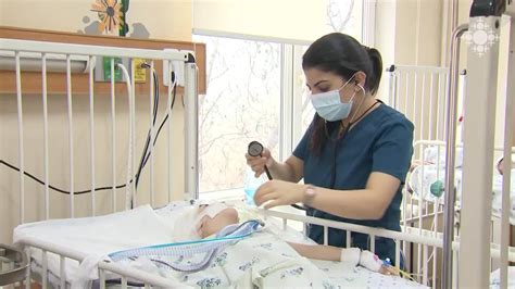 Մանյան է՝ «Սուրբ Աստվածամայր ԲԿ ի մանկական ռեանիմատոլոգներից։ Պատերազմի թեժ օրերից առաջնագծում