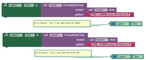 Time Zone Format In Clock Component MIT App Inventor Help MIT App Inventor Community