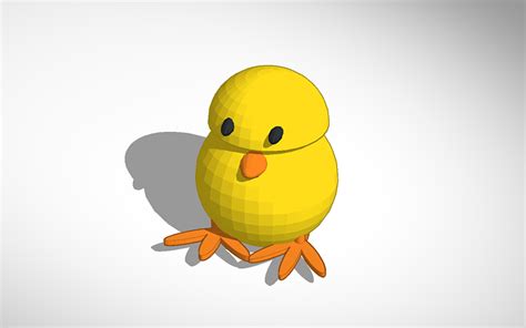 3d Design Duck Tinkercad