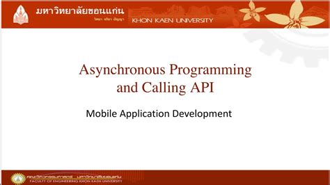 Asynchronous Programming And Calling Apis Youtube