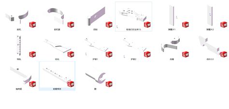 齐亚帕6 8线切割小獾 SOLIDWORKS 2019 模型图纸下载 懒石网