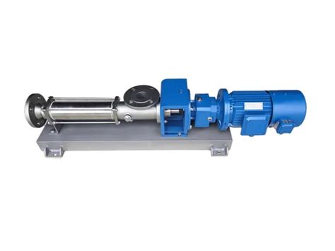 Suitable For Handling Various Special Material Ptfe Stator Progressing Cavity Pump Screw Pump