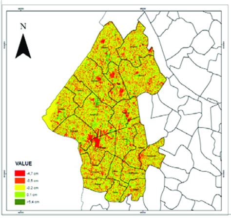 Ground Deformation Observed By Dinsar Download Scientific Diagram
