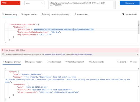 Quick Look At Managing Azure Ad Custom Security Attributes Using Graph