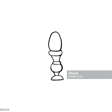 해피 부활절 기호의 스탠드 손으로 그린 빈티지 흰색 배경에 고립 된 벡터 잉크 스케치 일러스트레이션 휴일 디자인 인사말 카드용 자연 식품 라인 아트 낙서 스타일 0명에 대한