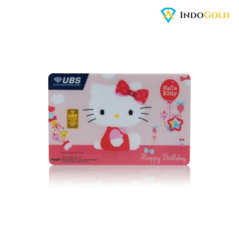 Ubs Hello Kitty Happy Birthday Edition 0 5 Gram Lazada Indonesia