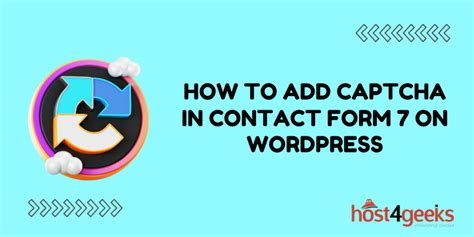 How To Add Captcha In Contact Form On Wordpress