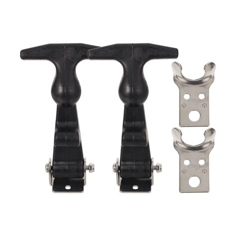 Mobutofu 2pack T Handle Latches For Tool Box Latches In Black With Marine Hatch Latch Mobutofu 2pack T Handle Latches For Tool Box Latches In Black With Marine Hatch Latch
