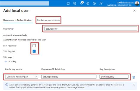 how to setup sftp using azure blob storage manual 2 azure
