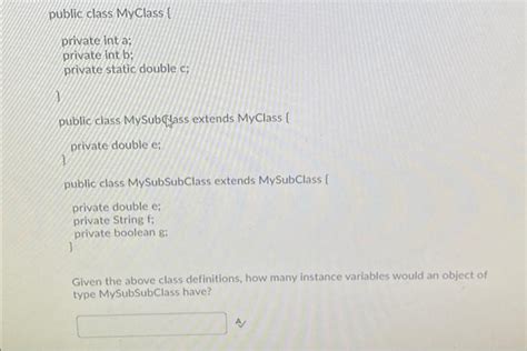 Solved Public Class Myclass Private Int A Private Int B