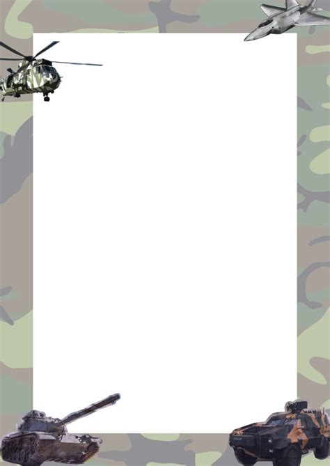 Army Vehicle Writing Template Free Download And Print For You Army Vehicle Writing Template Free Download And Print For You