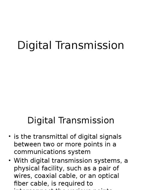 Digital Transmission Download Free Pdf Sampling Signal Processing Modulation