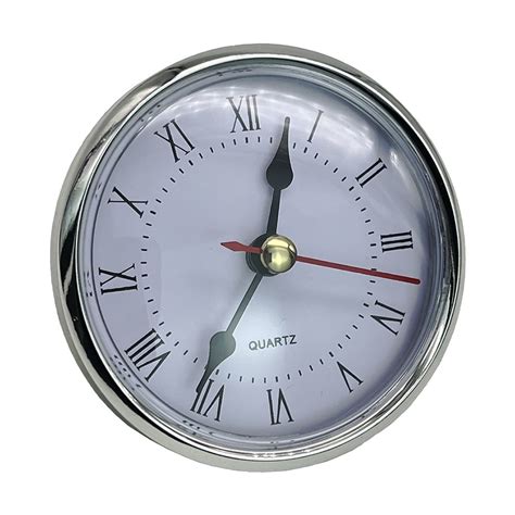 Clock Insert Replacement 80mm 315 Inch Roman Numerals Clock Part