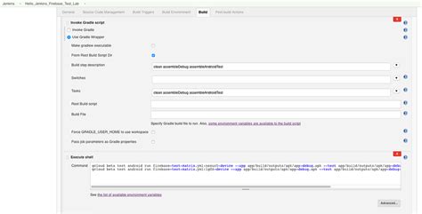 Firebase Test Lab Ci Using Jenkins