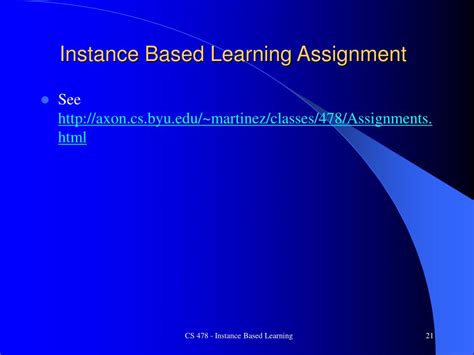 Ppt Instance Based Learning Powerpoint Presentation Free Download
