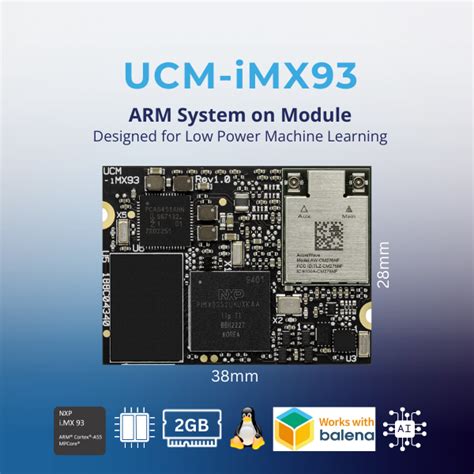 Ucm Imx93 Nxp I Mx93 Som Anders Electronics
