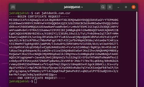 How To Generate A Csr Certificate Signing Request In Linux Artofit