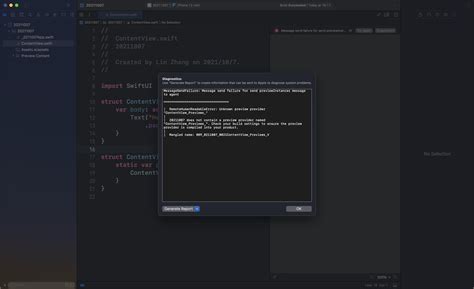 Xcode 13 Preview Failed The Proj Apple Developer Forums