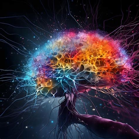 premium ai image neural networks emulating the human brain