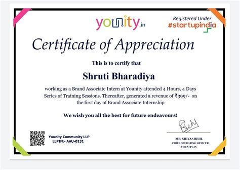 shruti bharadiya on linkedin internshipopportunity