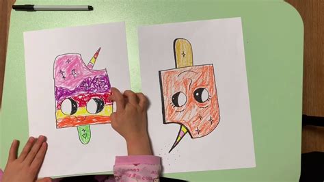쉬운 그림 유니콘 막대아이스크림 Unicorn Popsicle Youtube