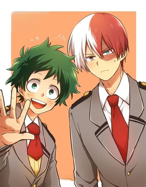 68 ảnh Tình Tứ Của Deku X Todoroki Khiến Netizen Tan Chảy