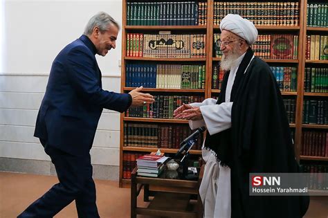 دیدارمحمد باقر نوبخت با علما و مراجع عظام تقلید در قم