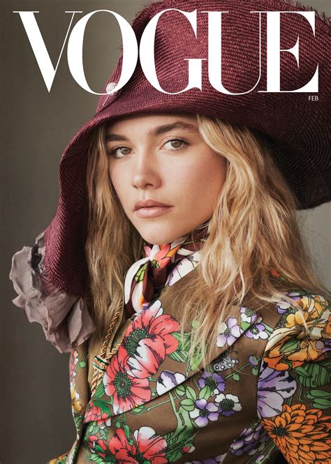 Florence Pughs Vogue Cover From Little Women To Marvel Superhero