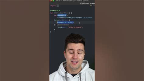 The Easiest Way To Hide The Keyboard In Jetpack Compose Youtube