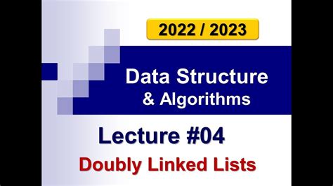data structure and algorithms lecture 04 youtube