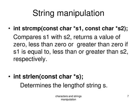 Characters And Strings Ppt Download