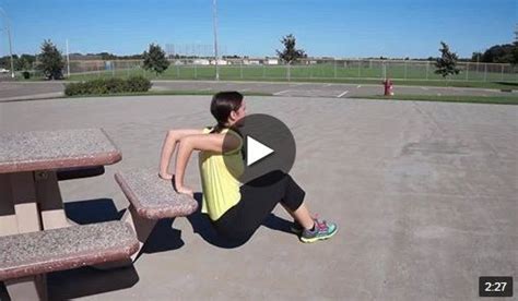 Heres Some New Tricep Moves For Ya Move 1 Box Jump With A Tricep Push Up Move 2 Db Tricep