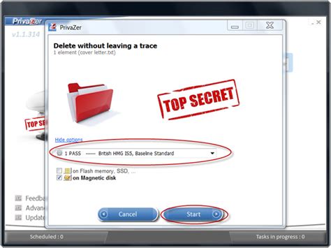How To Delete Sensitive Files