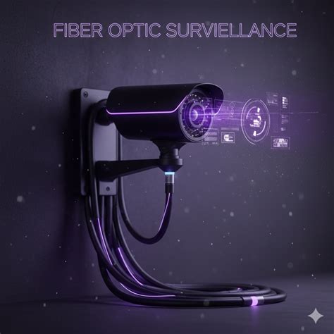 สายไฟเบอร์ในโครงการกล้องวงจรปิด Cctv Project Fiber Optic Cabling