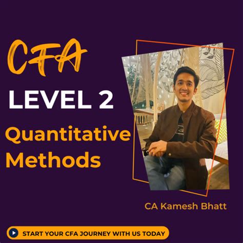 Cfa Level 2 Quantitative Methods Knb Finedu