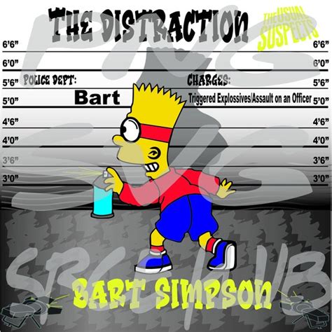 Bart Simpson High Svg Etsy