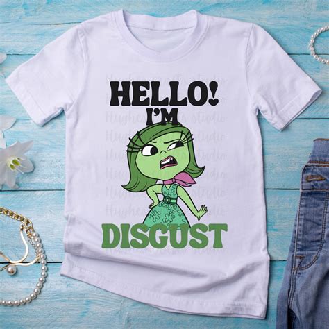 Inside Out Disgust Png Inside Out Digital Download Anxiety Anger Joy Envy Sadness