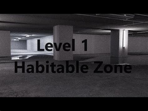 Level 1 The Backrooms Habitable Zone Youtube