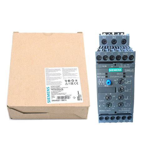 Устройство плавного пуска Siemens 3RW4047-1BB04: Эффективное управление ...