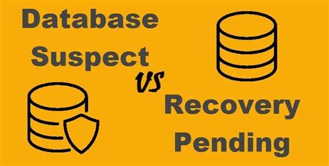 What Is The Difference Between Suspect And Recovery Pending In Sql Server Darwins Data