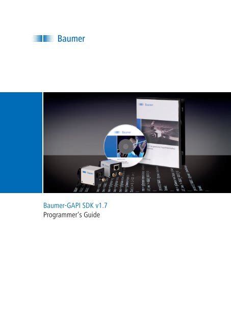Baumer Gapi Sdk V17 Programmers Guide Site Ftp Elvitec