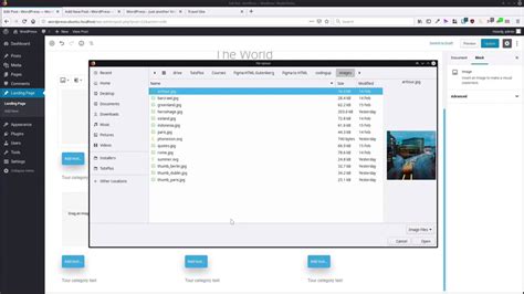 new course building gutenberg template layouts without javascript