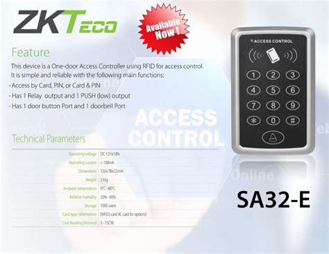 ESSL SA StandAlone Controller Access Control System For Office Password Protected At Rs