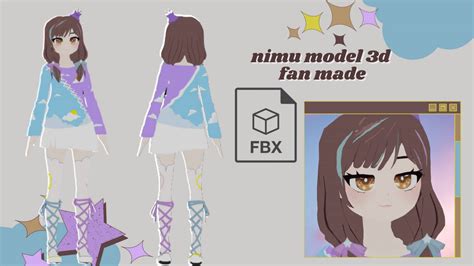 Nimu V2 Model 3d Fan Made Wip 2024 By Trixz3d On Deviantart