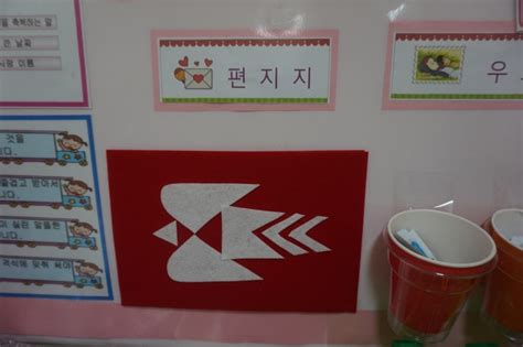 언어영역 벽면 환경구성 편지쓰기와 우편함 만들기 네이버 블로그