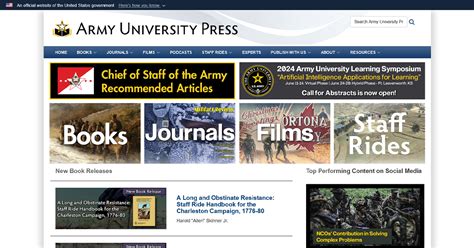 Army University Press Home