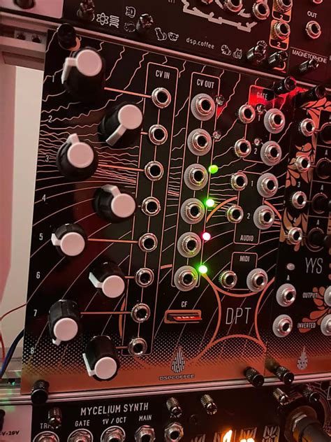 Ffee Dpt Multifunction Electron Temple Eurorack Module Reverb